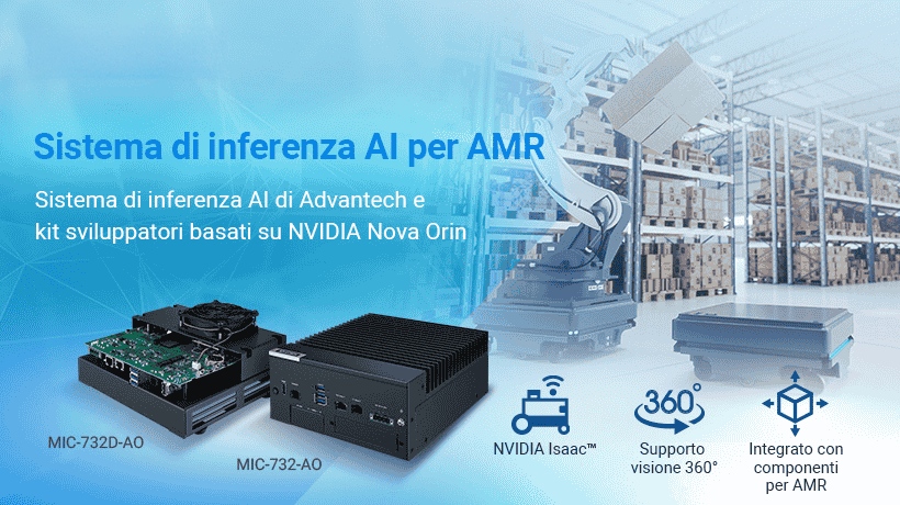 Advantech lancia la serie MIC-732, embedded in NVIDIA - 研华