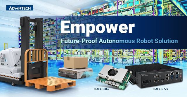 Advantech Introduces Advanced AMR Controllers with En - 研华