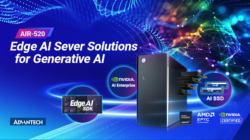 Advantech Launches Edge AI Server Solutions for Gene - 研华