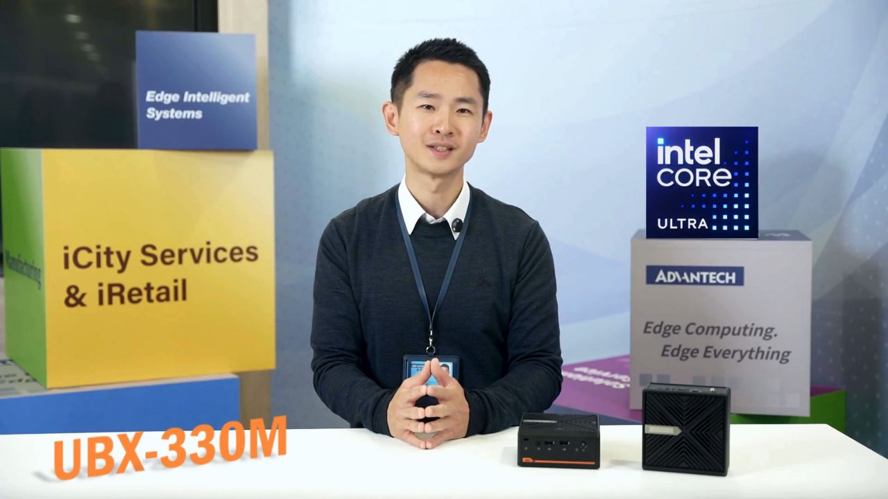 언박싱 비디오 - 어드밴텍 UBX-330M NUC 크기 엣지 컴퓨터 - 研华