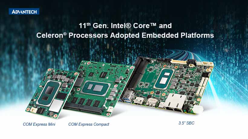 第11世代Intel® Core™/Celeron® Tiger Lakeプロセッサ搭 - 研华