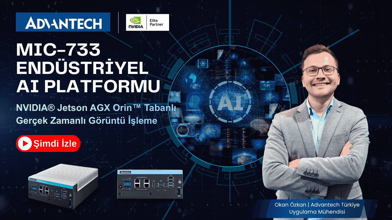 MIC-733 Endüstriyel AI | Jetson AGX Orin™ ile Uçta G - 研华
