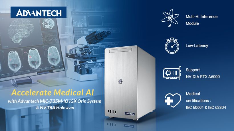 Advantech MIC-735M-IO tích hợp thành công với NVIDI - 研华