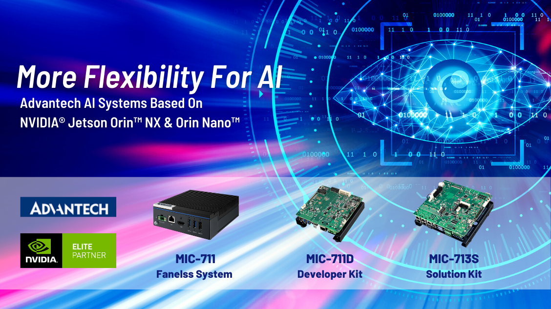 어드밴텍 Ai 개발 및 배포를 위한 Nvidia Jetson Orin Nx 및 Orin Nan 研华