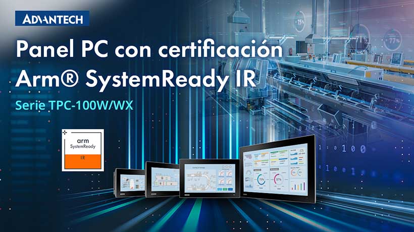 Advantech presenta sus Panel PC de la serie TPC-100W - 研华