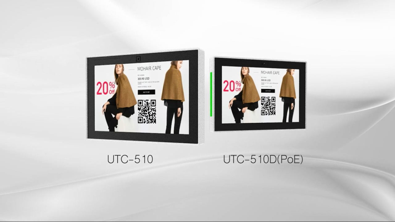 Advantech UTC-510 Series 10.1" All-in-One Touch Compu - 研华