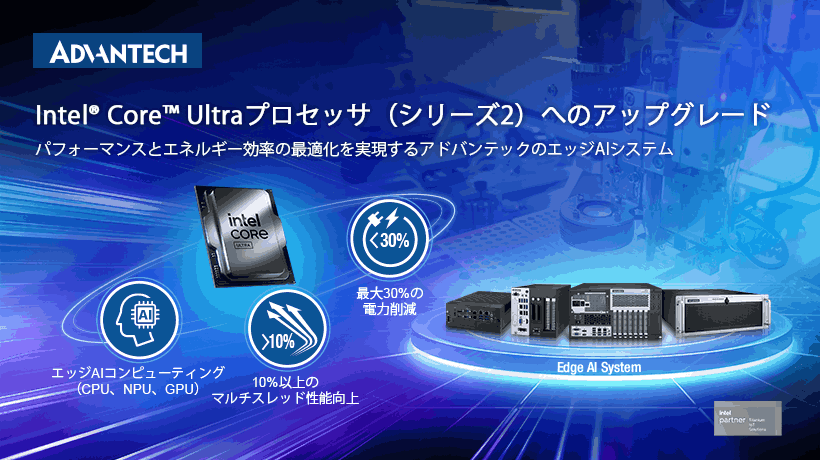 Intel® Core™ Ultraプロセッサ（シリーズ2）へのアップグ - 研华